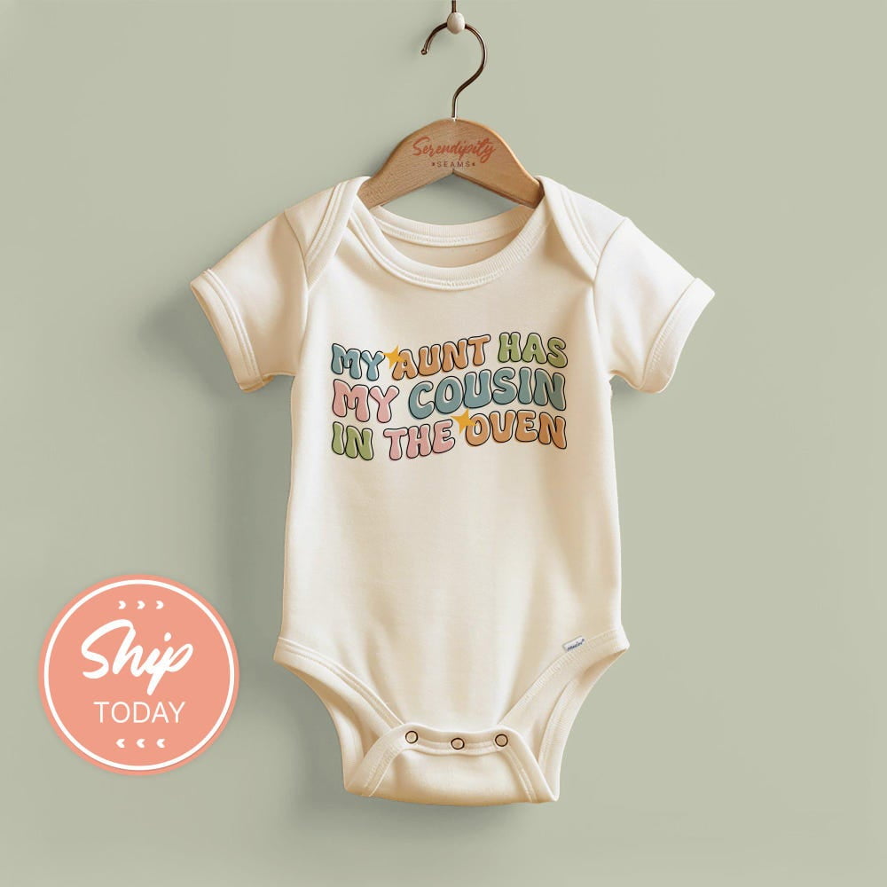 Baby Bodysuit BELLA CANVAS Funny Family Baby Onesies, Pregnancy Announcement Outfit, New Baby ...