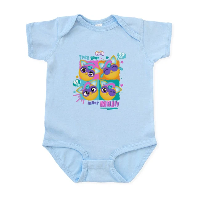 Baby Bodysuit BELLA CANVAS Furby Inner Moji Cute Infant Bodysuit Baby Romper - Walmart.com