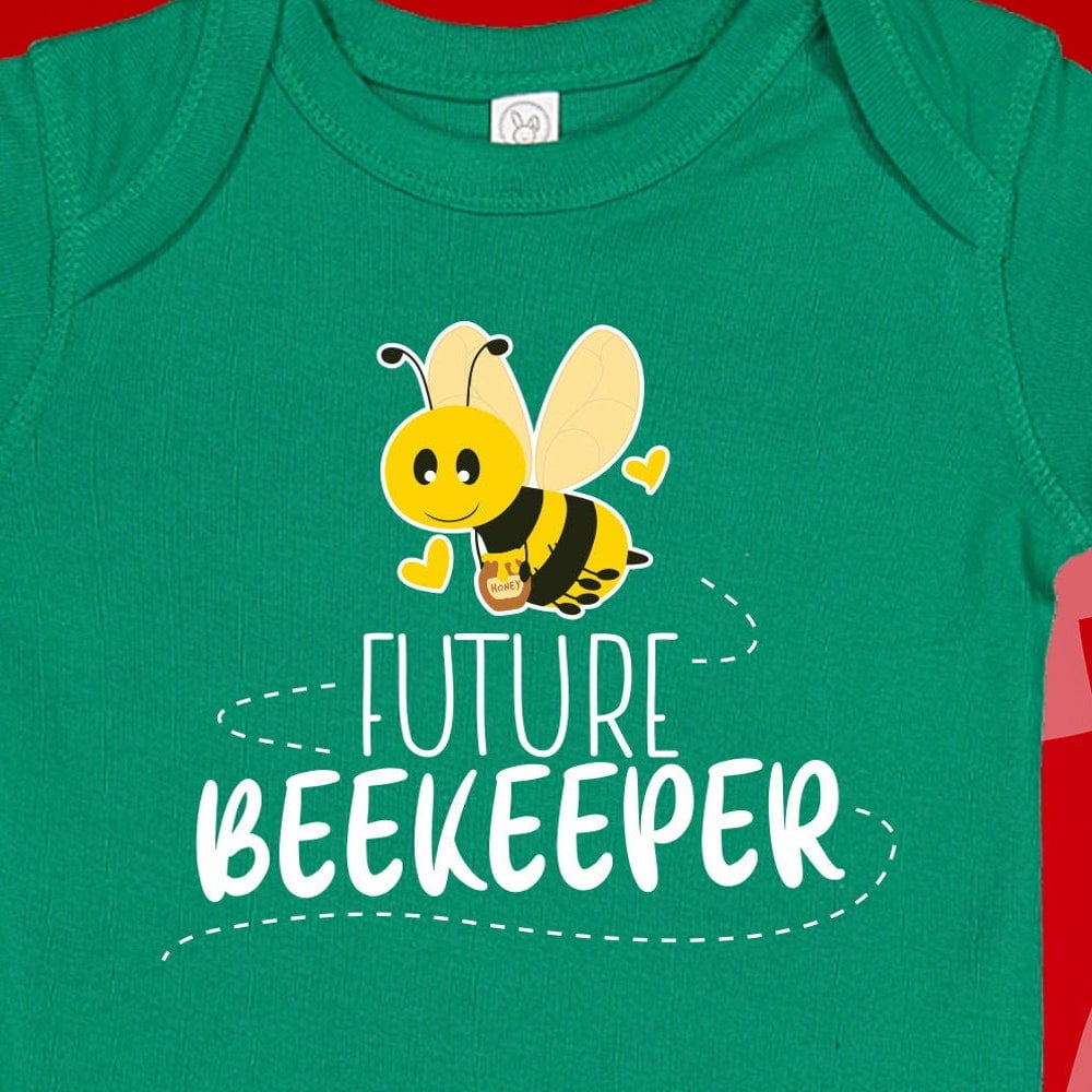 Baby Bodysuit BELLA CANVAS Future Beekeeper Baby Bodysuit, Bee Baby ...