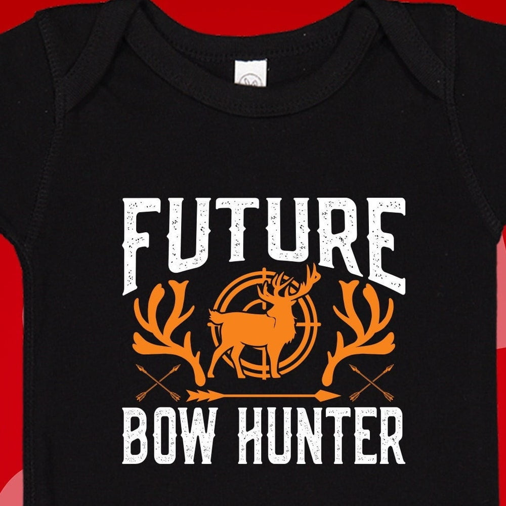 Baby Bodysuit BELLA CANVAS Future Bow Hunter Baby Bodysuit, Bow Hunting ...