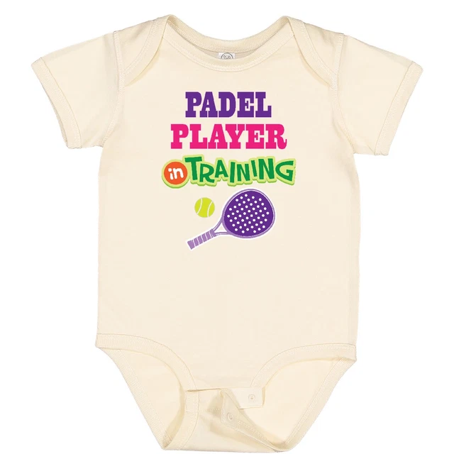 Baby Bodysuit BELLA CANVAS Future Padel Player In Training Baby ...