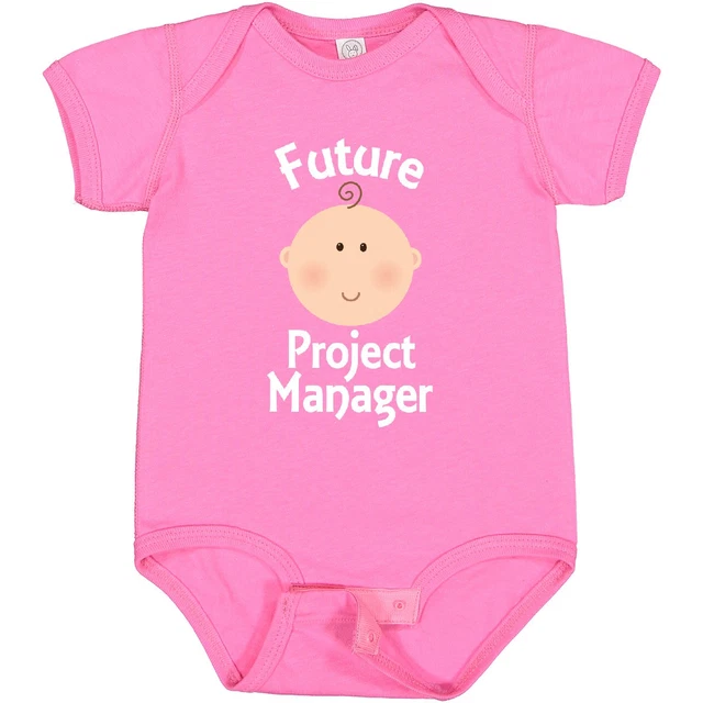 Baby Bodysuit BELLA CANVAS Future Project Manager Occupation Baby ...