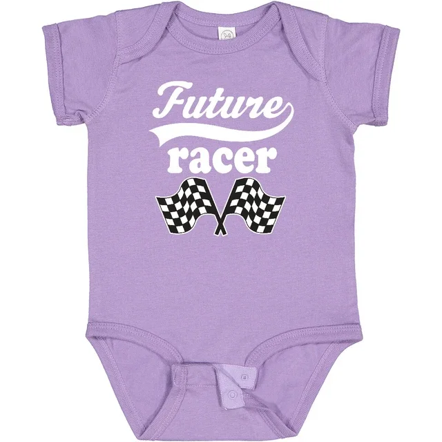Baby Bodysuit BELLA CANVAS Future Racer Car Racing Baby Bodysuit Rally ...