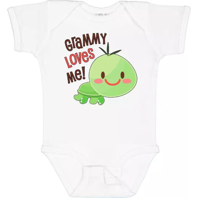 Baby Bodysuit BELLA CANVAS Grammy Loves Me- Cute Turtle Baby Bodysuit Family Turtles Grandma Fun ...