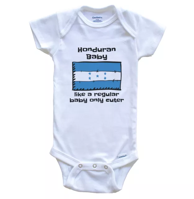 Baby Bodysuit BELLA CANVAS Honduran Baby Like A Regular Baby Only Cuter ...