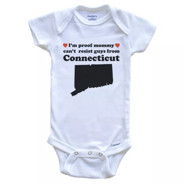 Baby Bodysuit BELLA CANVAS I'M Proof Mommy Can'T Resist Guys From ...