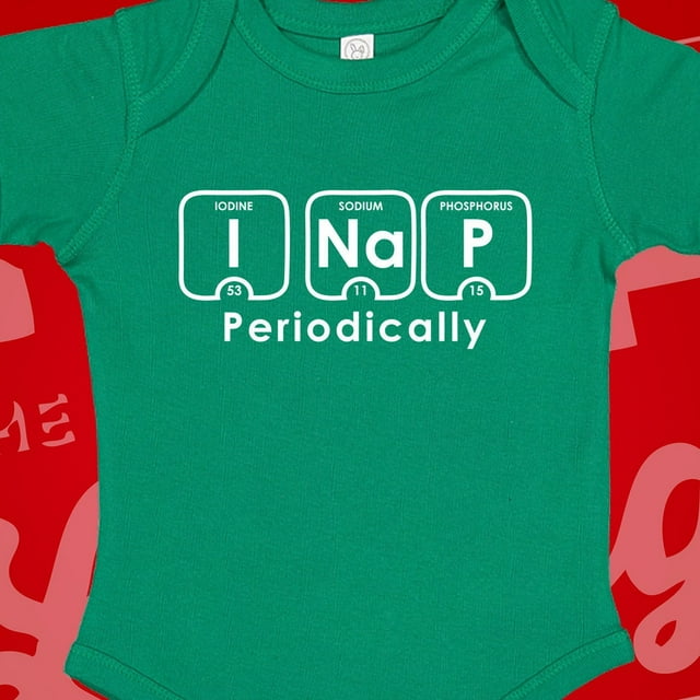 Baby Bodysuit BELLA CANVAS I Nap Periodically Baby Bodysuit Cute And ...