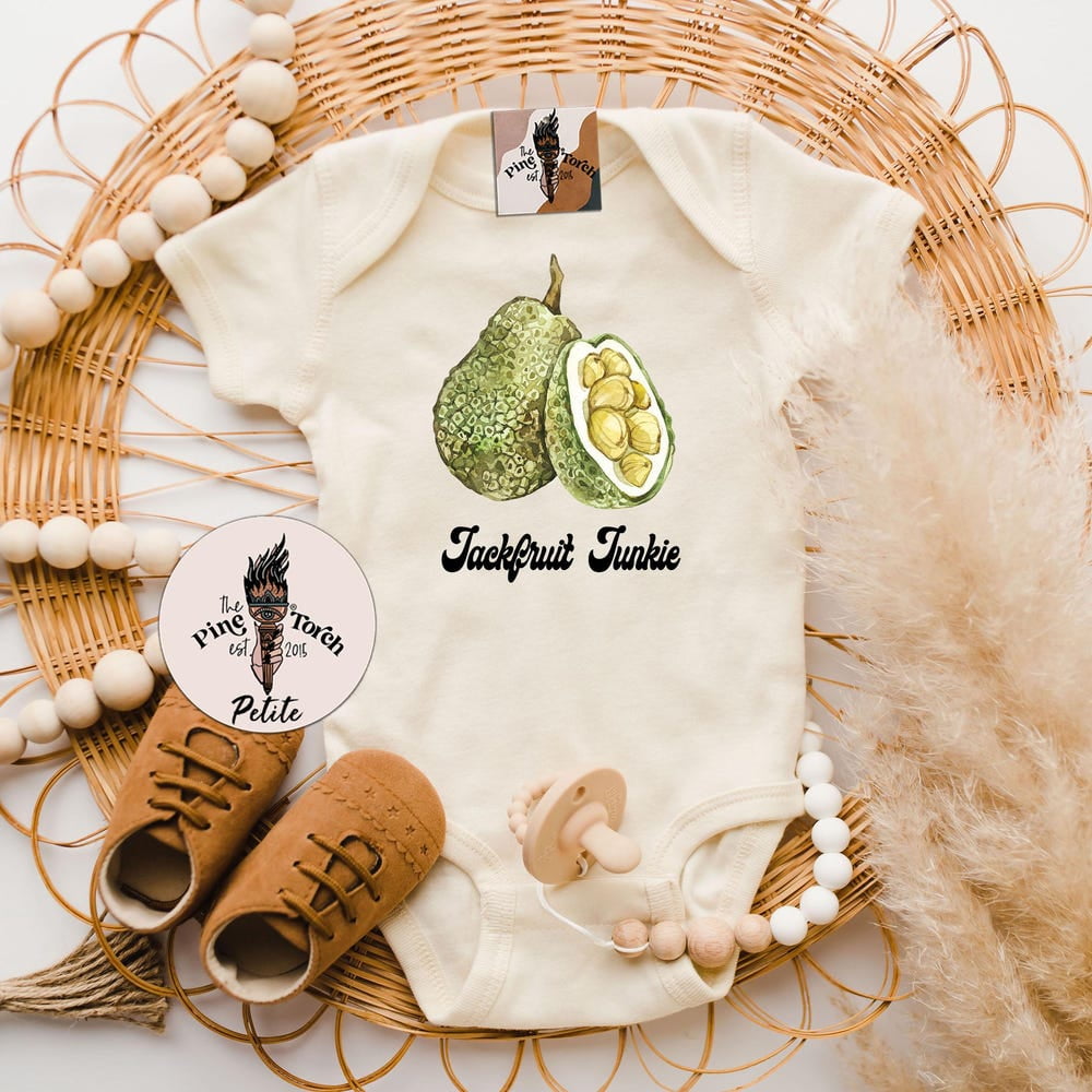 Baby Bodysuit BELLA CANVAS Jack Fruit Bodysuit, Jack Fruit Junkie Baby ...