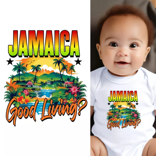 Baby Bodysuit BELLA CANVAS Jamaica Good Living? Baby Clothes For Baby ...