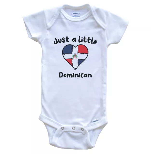 Baby Bodysuit BELLA CANVAS Just A Little Dominican Cute Dominican ...