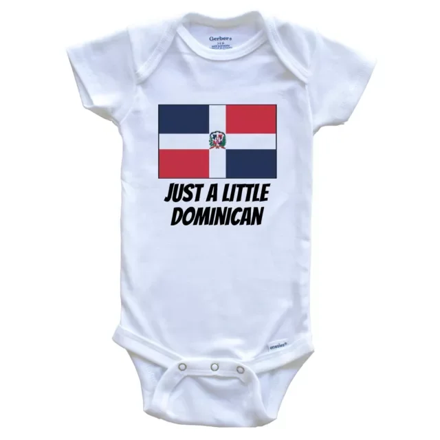 Baby Bodysuit BELLA CANVAS Just A Little Dominican Cute Dominican ...