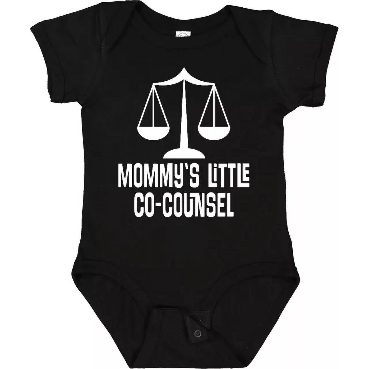 Baby Bodysuit BELLA CANVAS Lawyer Mommy Little Co Counsel Baby Bodysuit ...