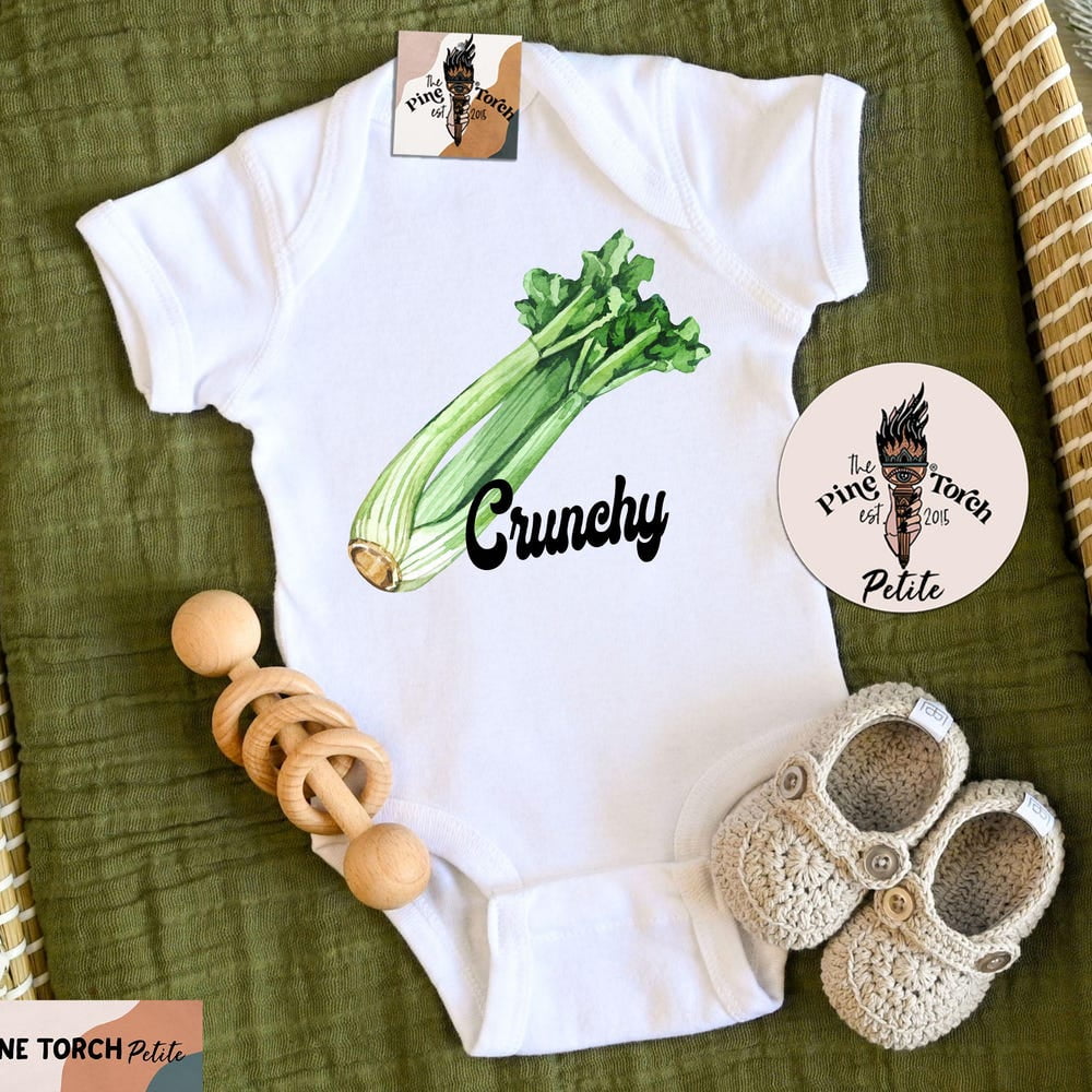 Baby Bodysuit BELLA CANVAS Little Celery Bodysuit, Celery Baby Clothes ...