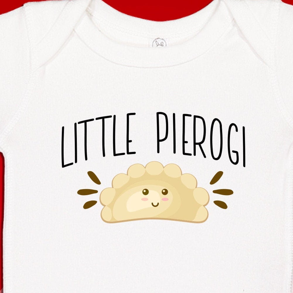 Baby Bodysuit BELLA CANVAS Little Pierogi Baby Bodysuit, Cute Polish ...
