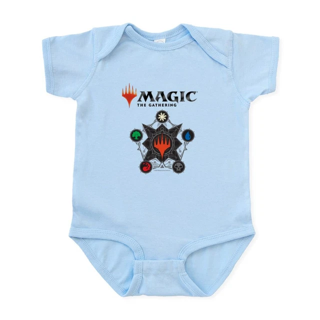 Baby Bodysuit BELLA CANVAS Magic Mana Symbols Body Suit Baby Bodysuit ...
