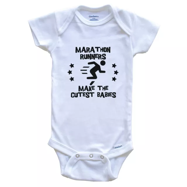 Baby Bodysuit BELLA CANVAS Marathon Runners Make The Cutest Babies ...