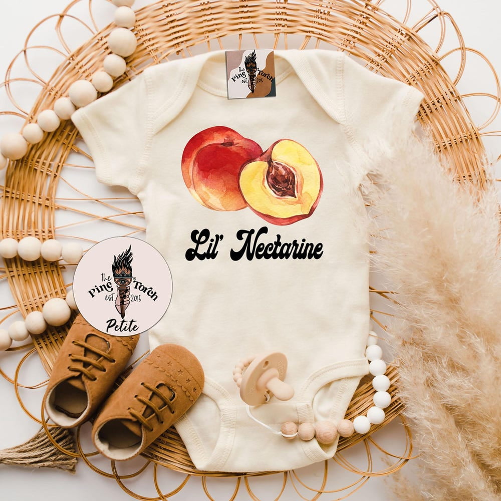 Baby Bodysuit BELLA CANVAS Nectarine Bodysuit, Little Nectarine Baby ...