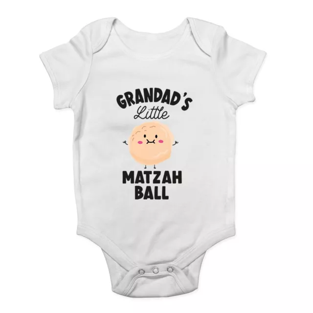 Baby Bodysuit BELLA CANVAS Passover Jewish Baby Grow Vest Grandad'S ...