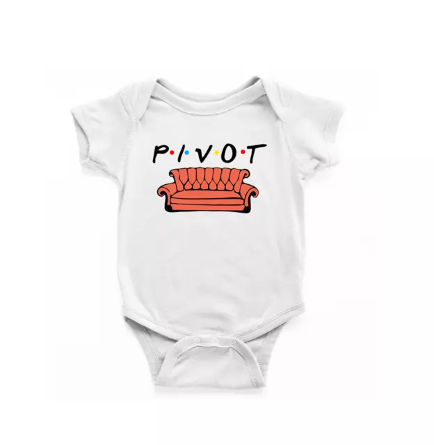 Baby Bodysuit BELLA CANVAS Pivot Baby Bodysuit, Baby Friends New Baby ...