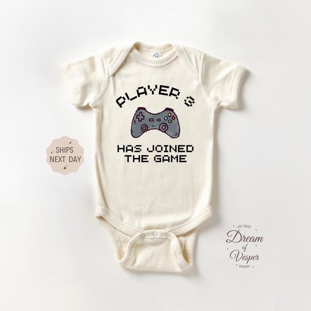 Baby Bodysuit BELLA CANVAS Player 3 Has Joined The Game Baby Onesie ...