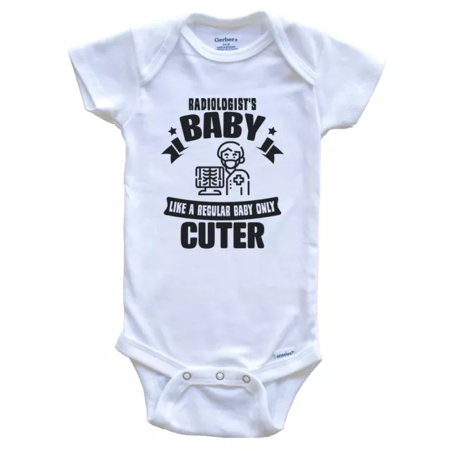 Baby Bodysuit BELLA CANVAS Radiologist'S Baby Like A Regular Baby Only ...