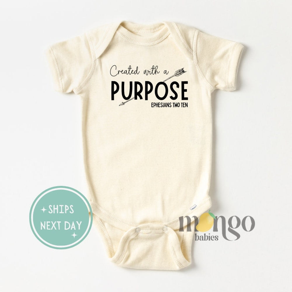 Baby Bodysuit BELLA CANVAS Religious Baby Onesies Created With A ...