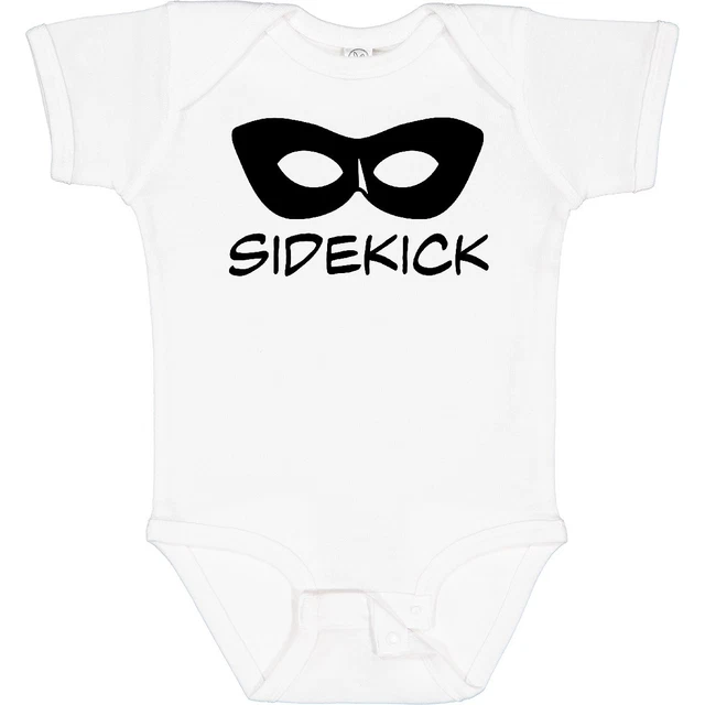 Baby Bodysuit BELLA CANVAS Sidekick Kids Superhero Mask Baby Bodysuit ...
