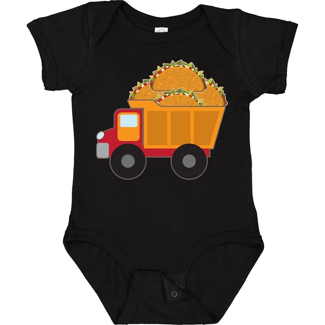 Baby Bodysuit BELLA CANVAS Taco Lover Truck Infant Creeper Funny Cute Tex-Mex Snack Dump Hws ...