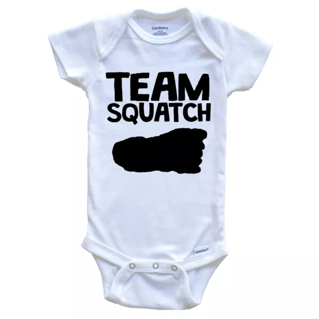 Baby Bodysuit BELLA CANVAS Team Squatch Funny Bigfoot Sasquatch ...