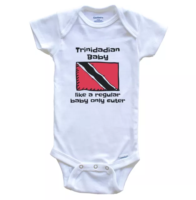 Baby Bodysuit BELLA CANVAS Trinidadian Baby Like A Regular Baby Only ...