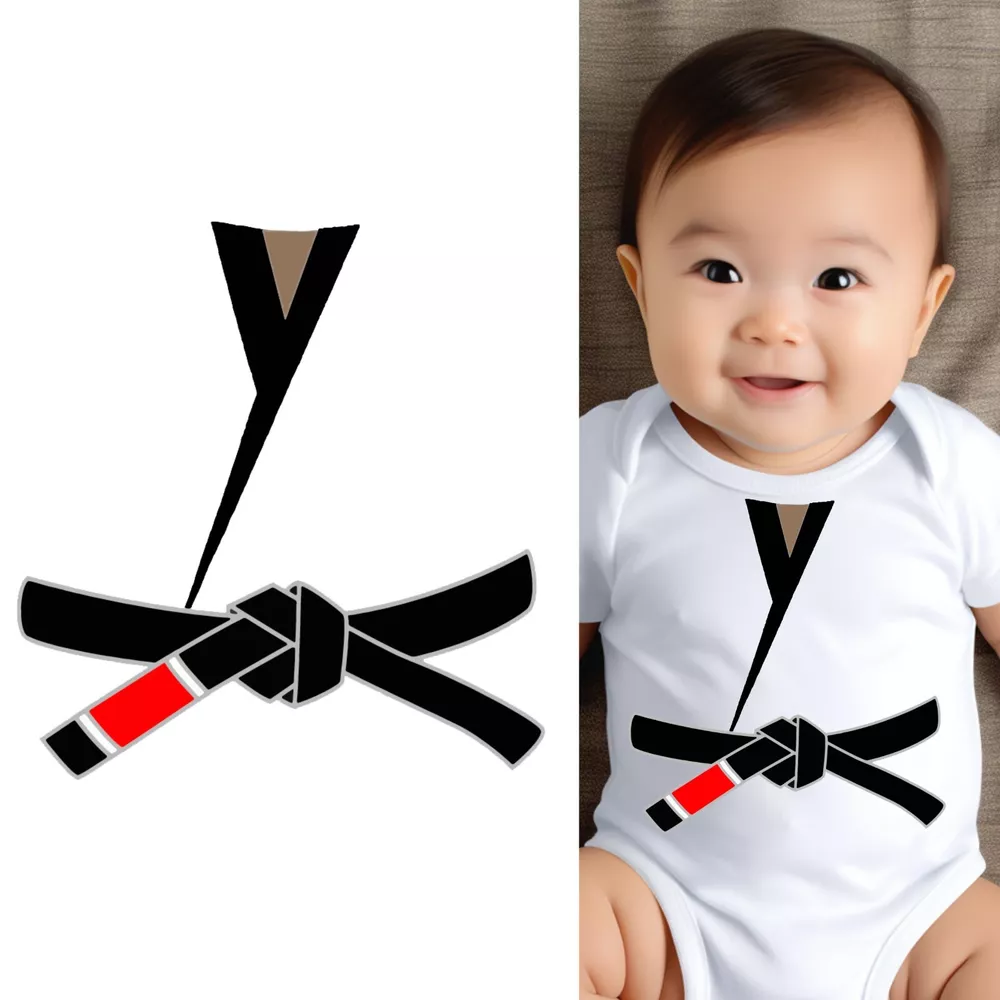 Baby Bodysuit - Black Belt Karate Gi Baby Clothes For Infant Boys And ...
