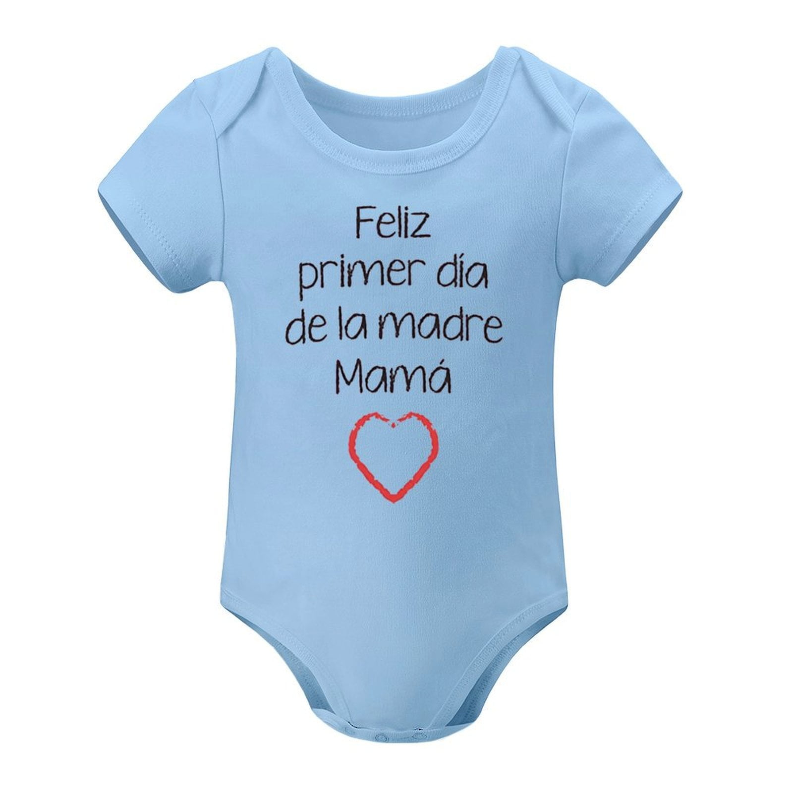 Baby Bodysuit - Happy First Mother's Day & Feliz Primer Día De La Madre ...