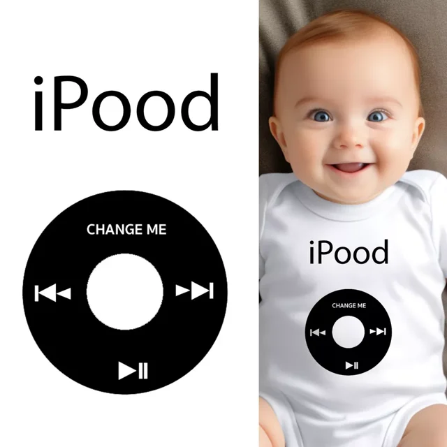 Baby Bodysuit - Ipood Funny Baby Clothes For Infant Boys And Girls Cute ...