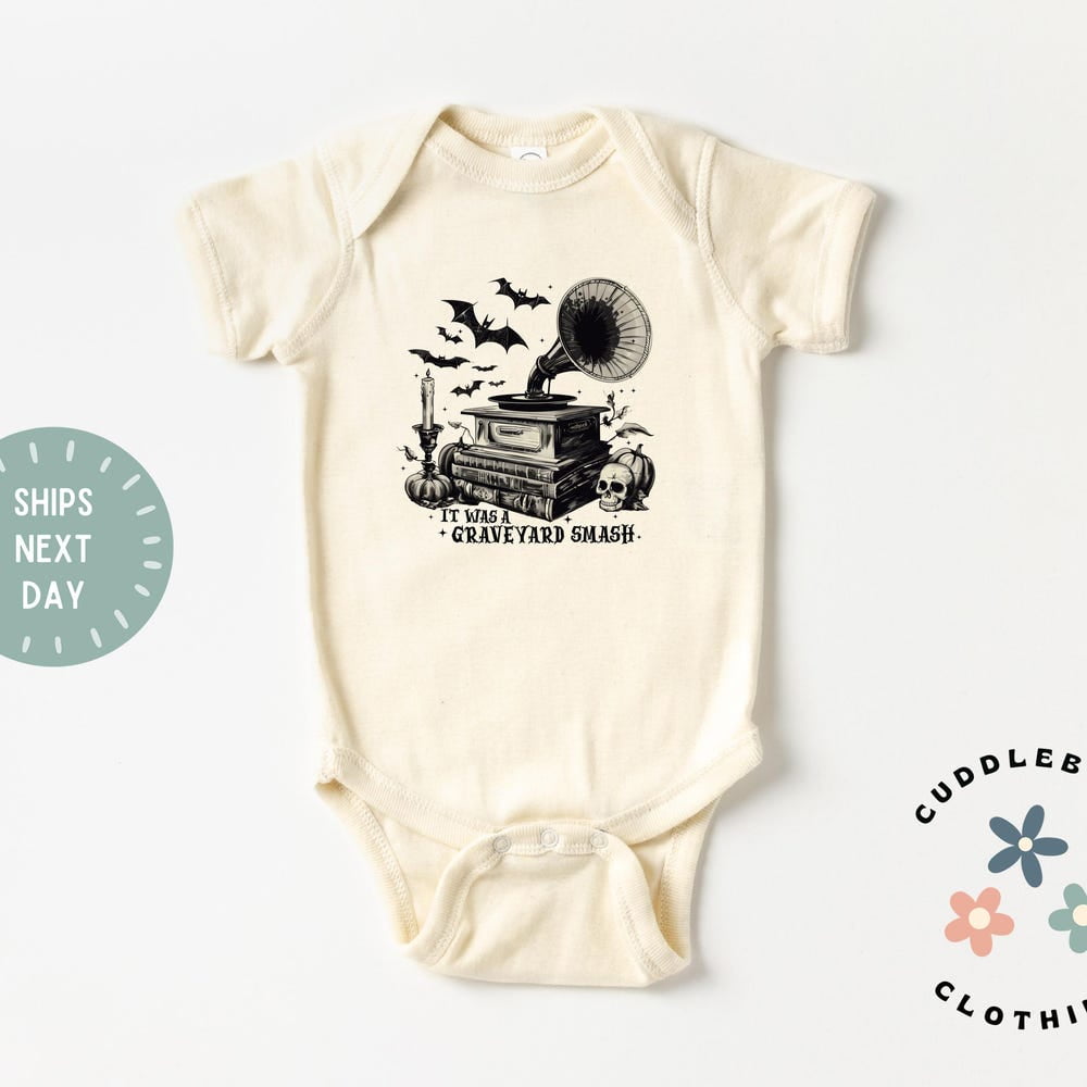 Baby Bodysuit, It Was A Graveyard Smash Bodysuit, Baby, 1st Halloween ...