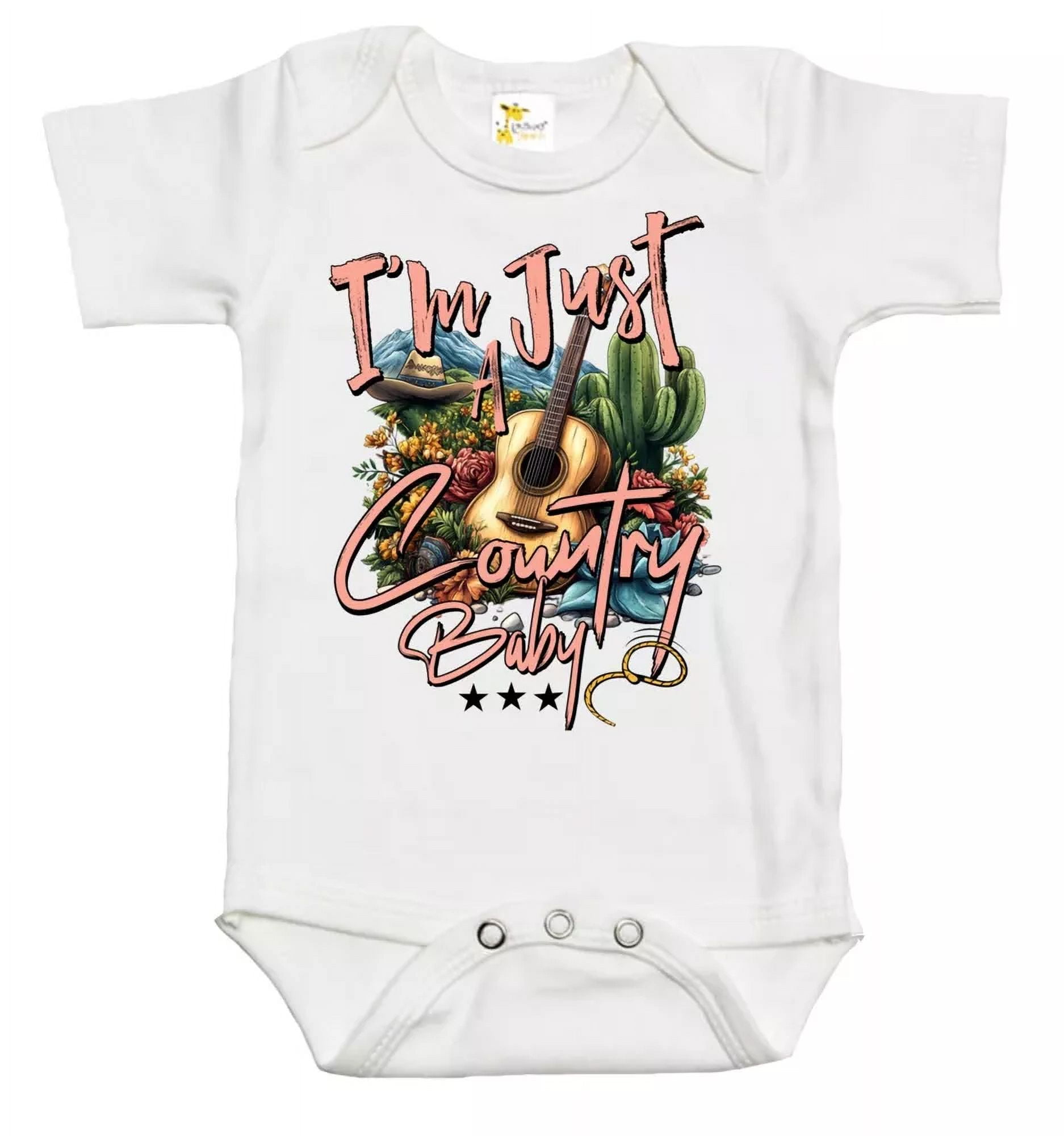 Baby Bodysuit - Just A Country Baby Baby Clothes For Infant Boys And Girls Cute And Cool Baby ...