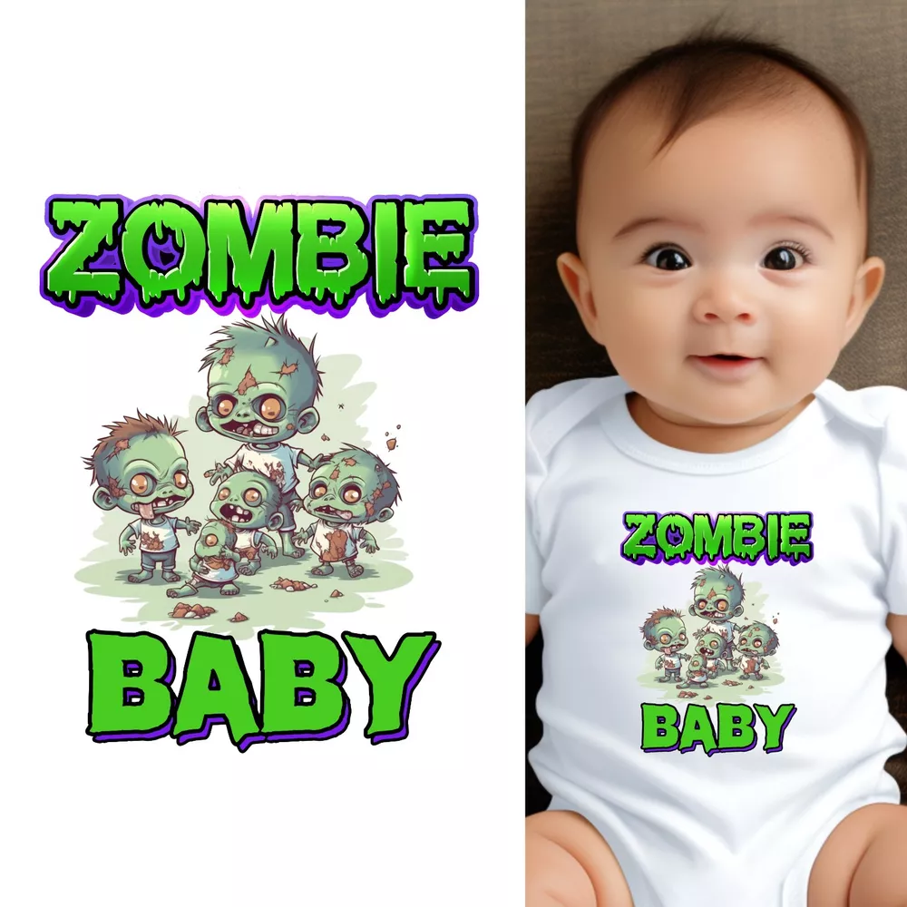Baby Bodysuit - Zombie Baby Baby Clothes For Infant Boys And Girls Cute ...