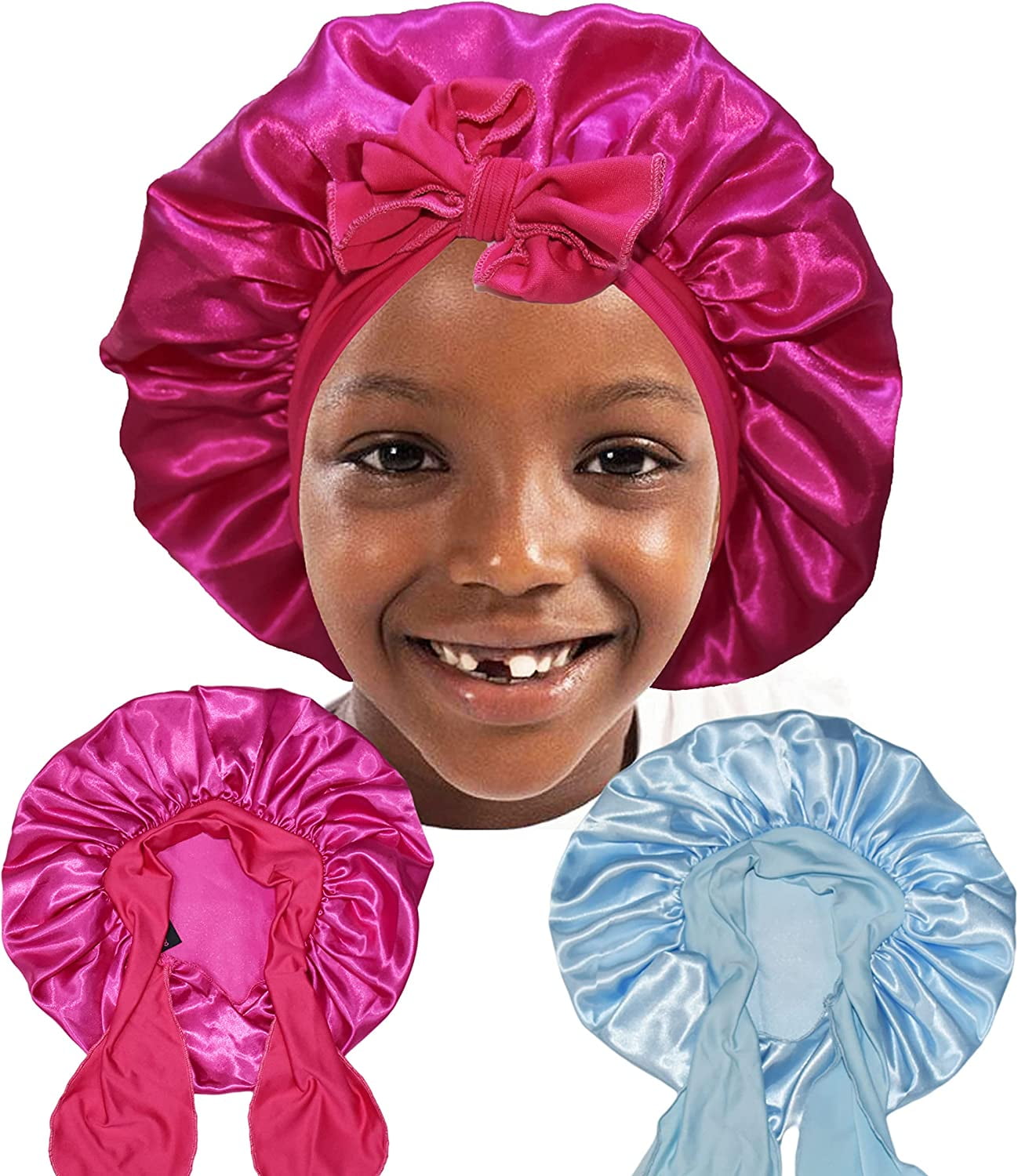 Baby Bonnet Kids Bonnet Silk Bonnet for Boys Girls Toddler - Walmart.com