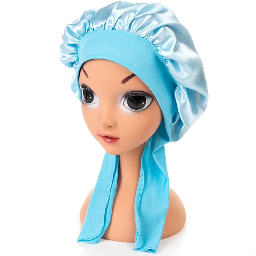 Baby Bonnet Silk Bonnet for Kids Sleeping Cap Curly Natural Hair Silk ...