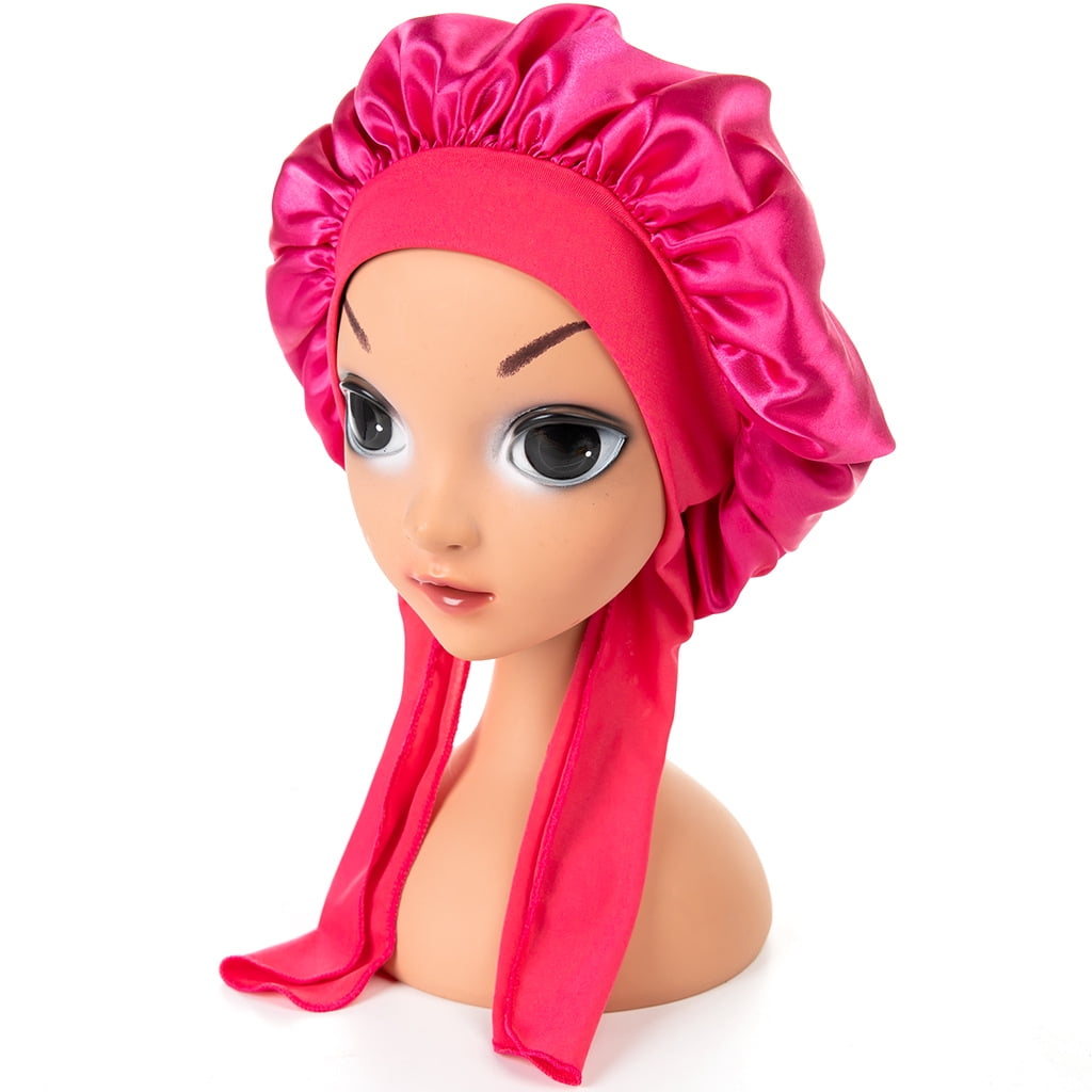 Baby Bonnet Silk Bonnet for Kids Sleeping Cap Curly Natural Hair Silk ...