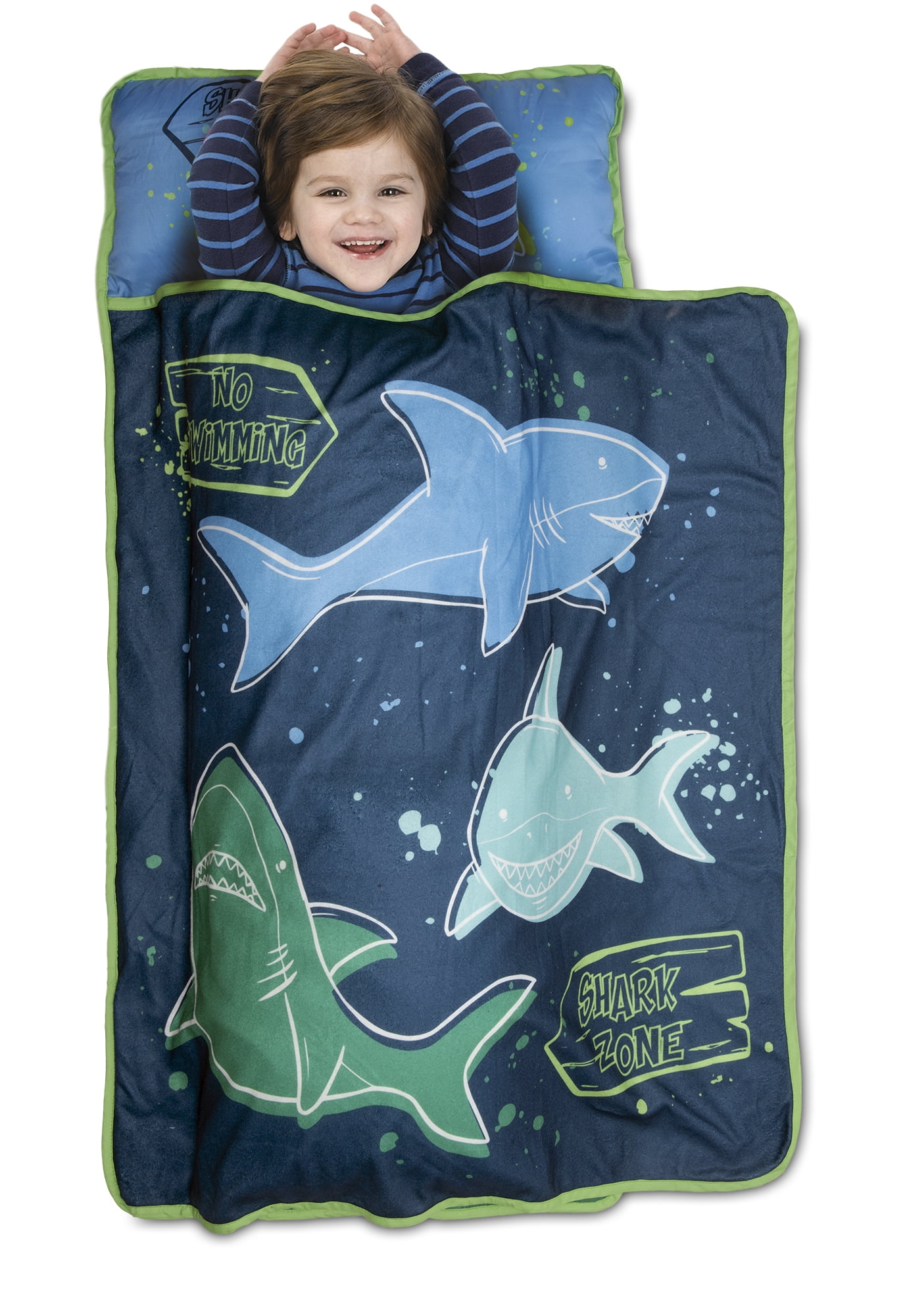 Baby Boom Shark Zone Toddler Nap Mat - Walmart.com