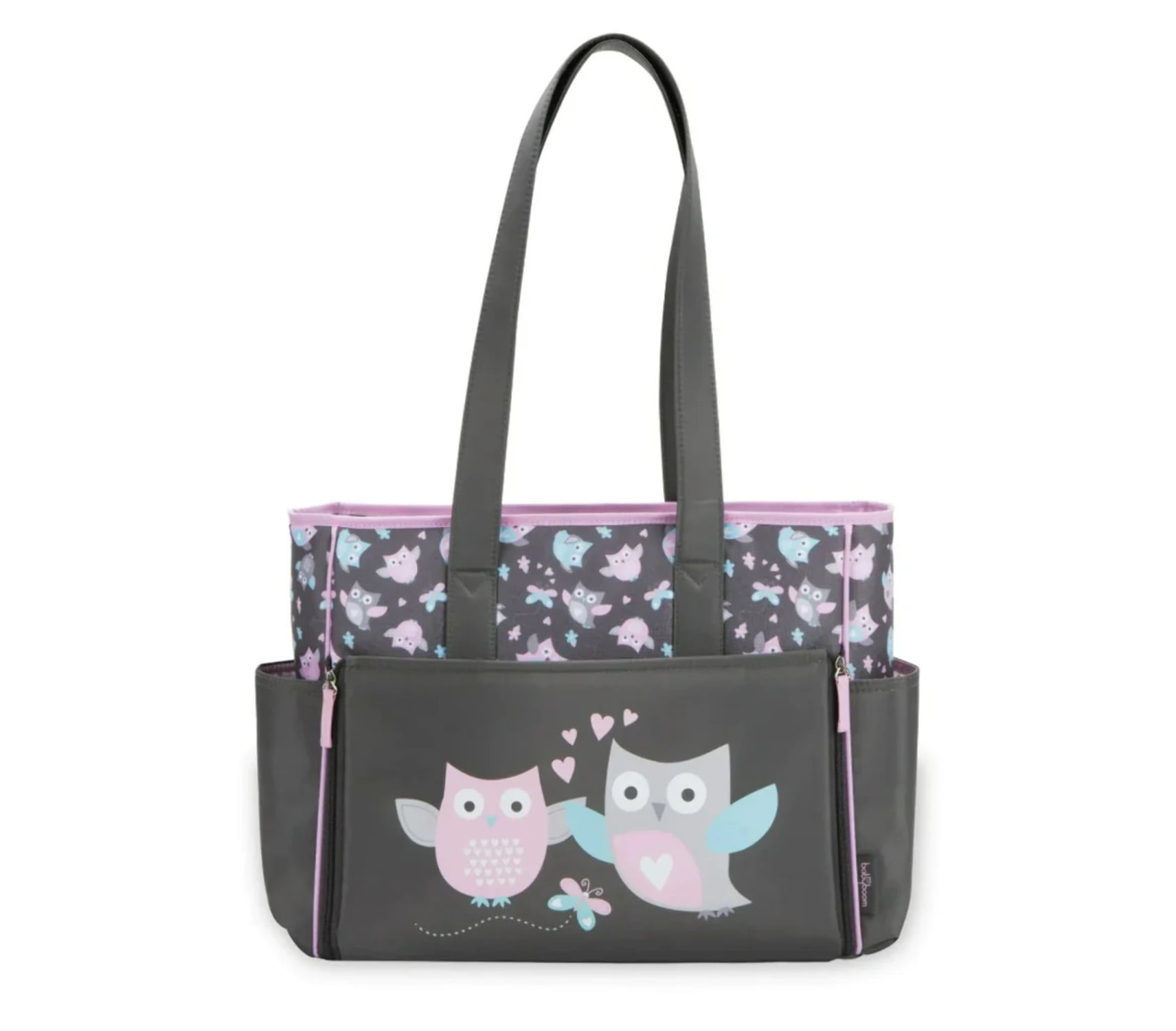 Baby Boom Owl Drop Front Tote Diaper Bag 13227 - Walmart.com