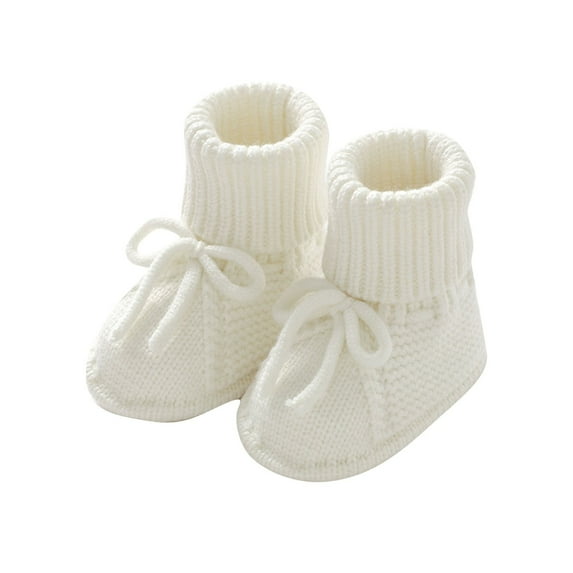 Baby Booties Newborn First Walkers Cozy Shoes Warm Knit Soft Booties ...