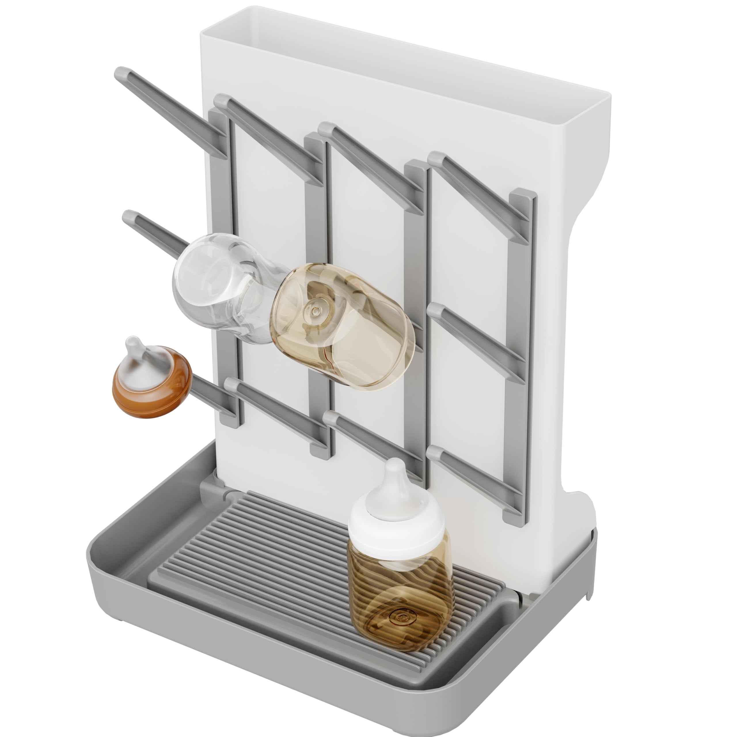 Baby Bottle Drying Rack,Large Vertical Drying Tower Bottle Rack Holder ...