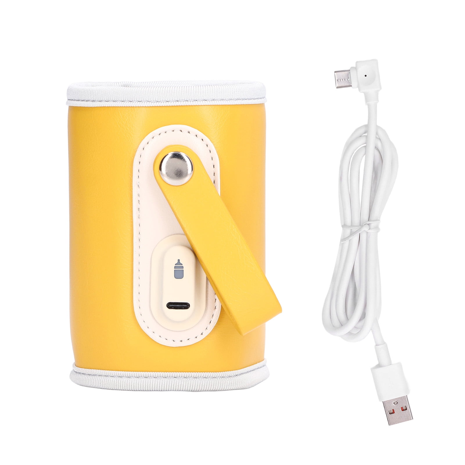 Baby Bottle Warmer Portable Constant Temperature USB Feeding Bottle Heater for 240ml Bottle ...