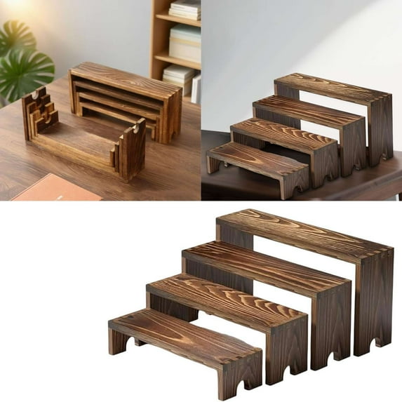 Baby Bottles Drying Rack 4 Tier Step Display Rack Shelf Organizer For ...