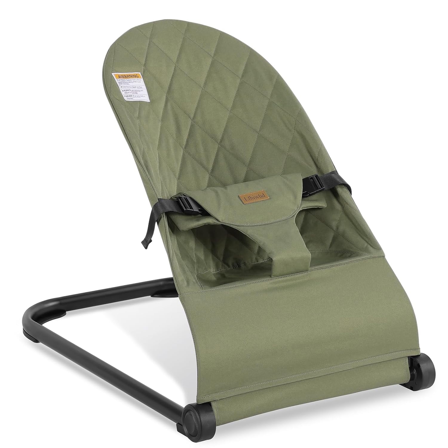 Baby Bouncer,Baby Bouncer Seat,Portable Infant Bouncer with 3-Point ...