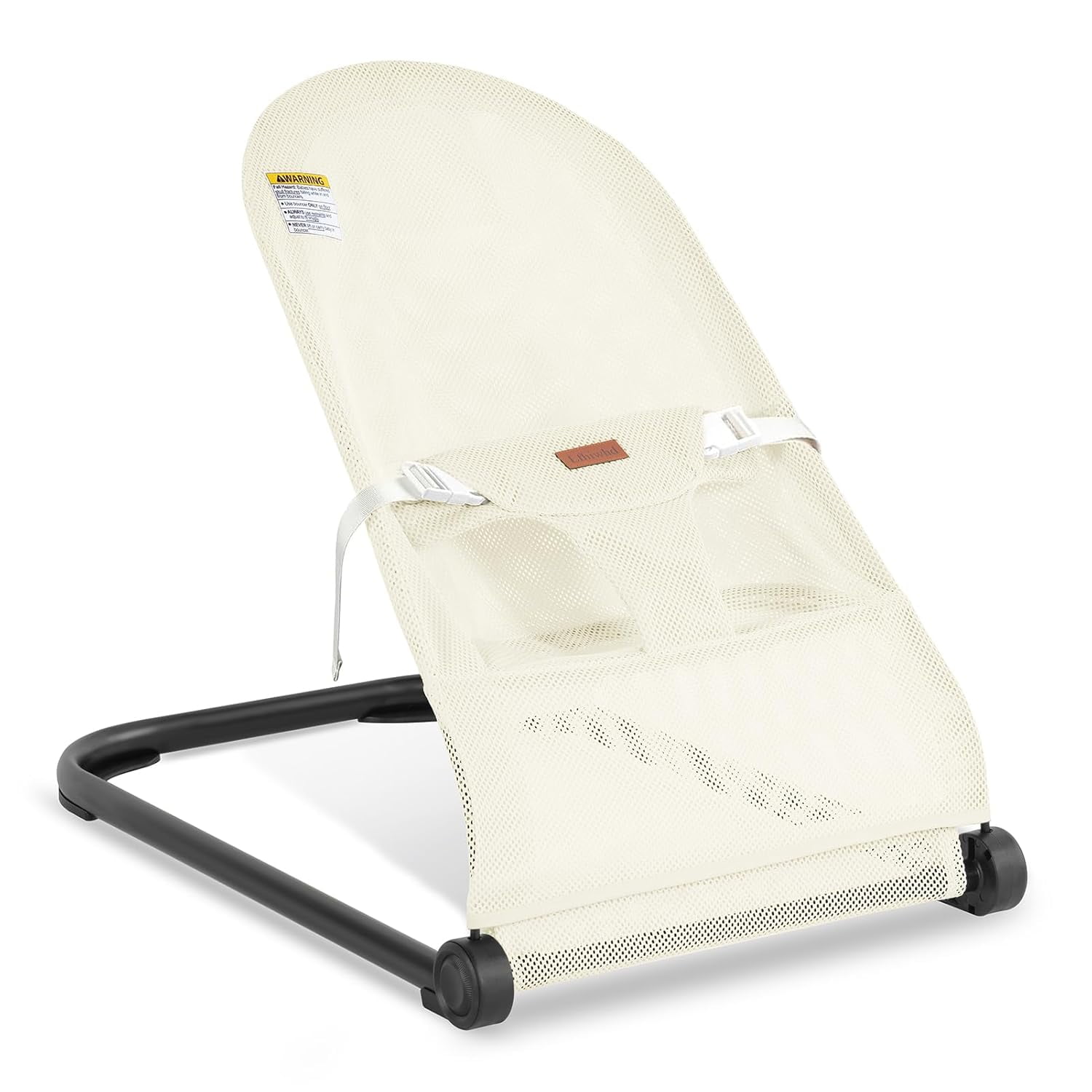 Baby Bouncer,Baby Bouncer Seat,Portable Infant Bouncer with 3-Point ...