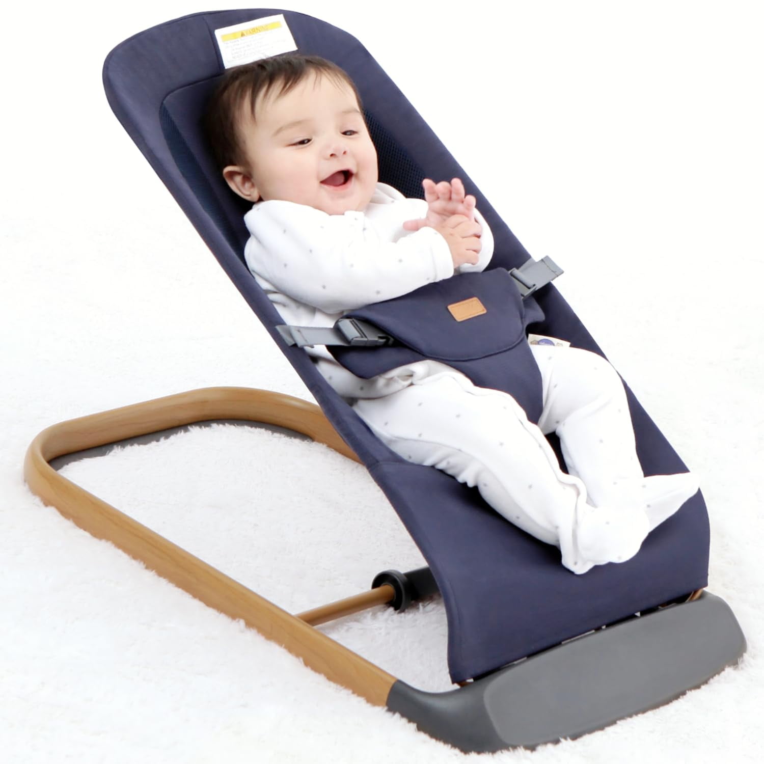 Baby Bouncer,Ergonomic Bouncer Seat for Babies with 3 Recline Positions ...
