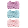 Baby Bow Tie Hairband, Nylon Baby Girl Hairband, Soft Handmade Hairband ...