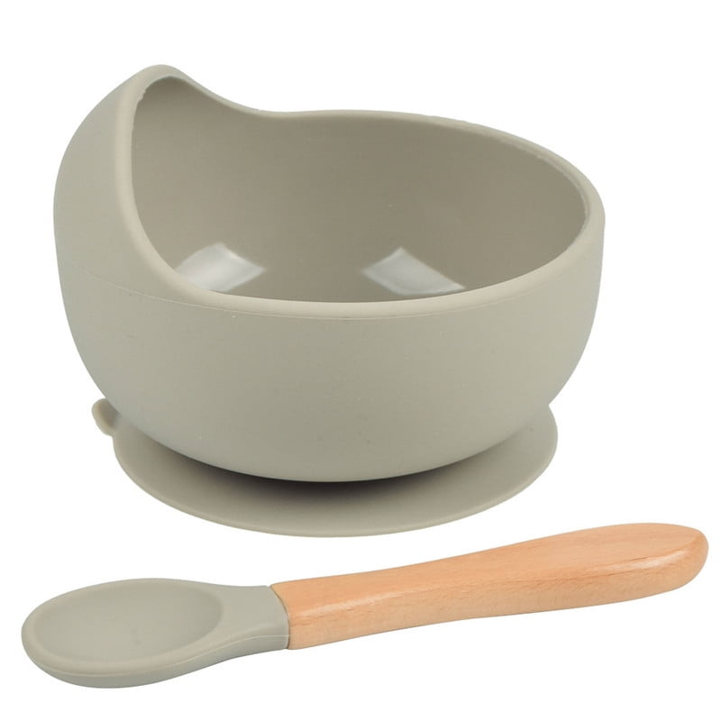 Baby Bowls, Spill Proof Suction, 2 Piece Feeding Supplies Set for ...